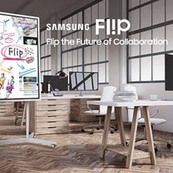 The Samsung Flip – Innovative Digital Flipchart | Bizquip