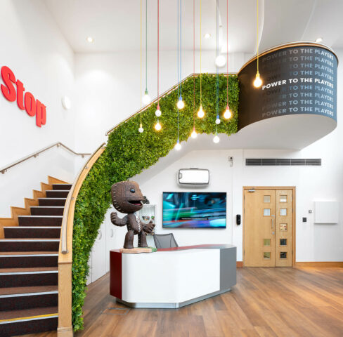 Gamestop, Reinvigorating their headquarters through a stylish retrofit