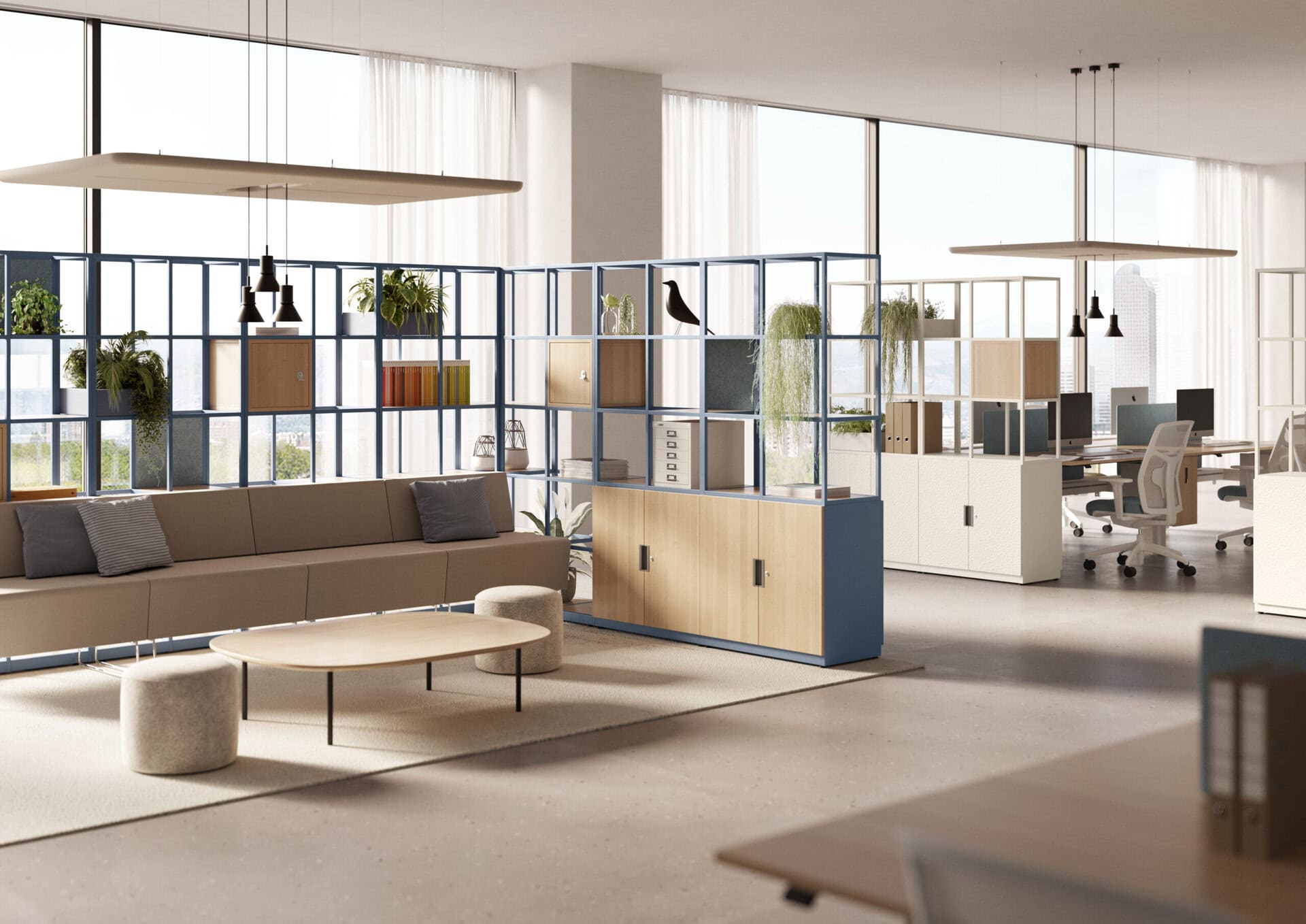 Bisley Outline Divider Grid Storage - Bizquip