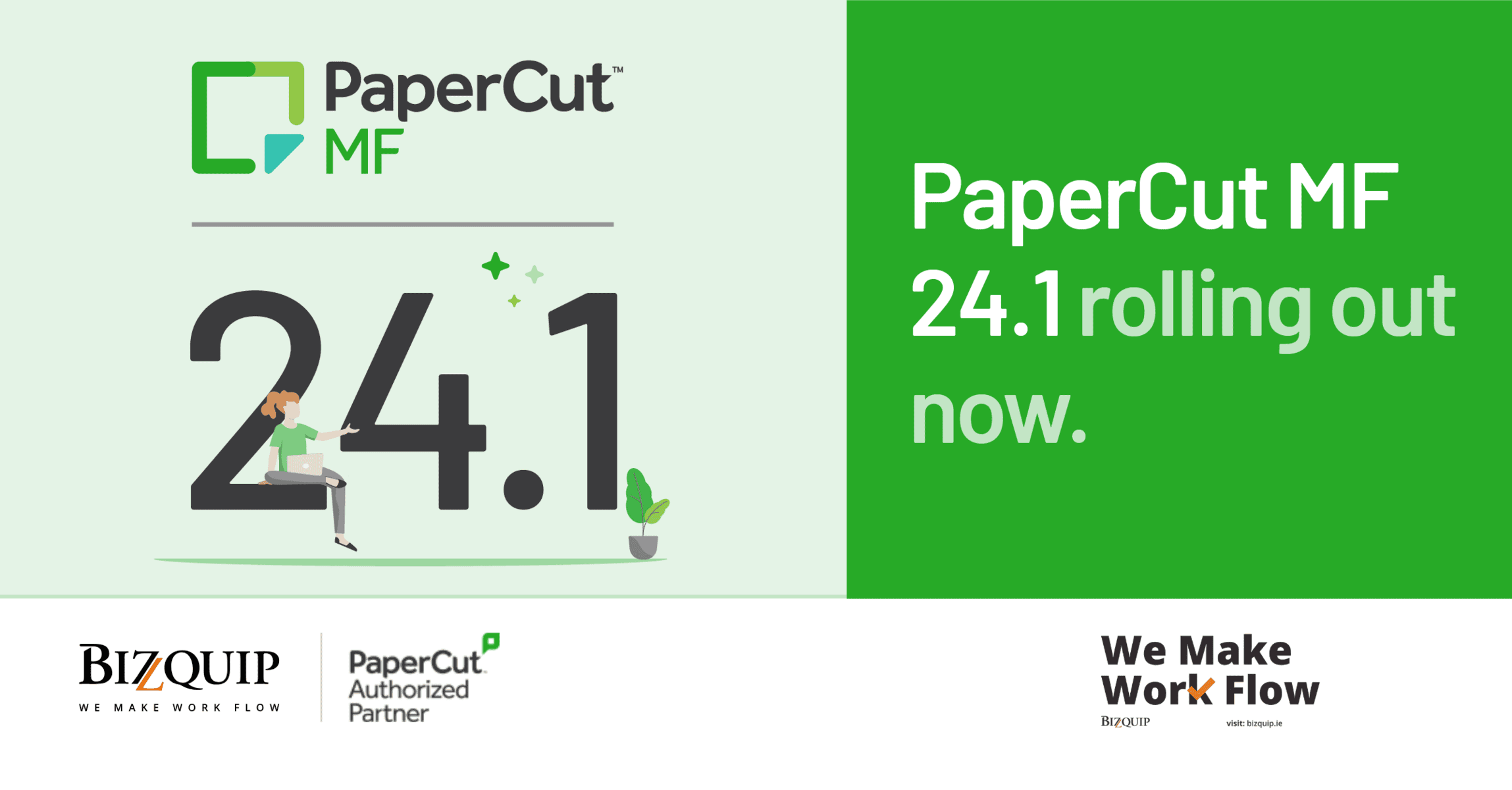 Bizquip: Papercut MF 24.1 print management features 2025